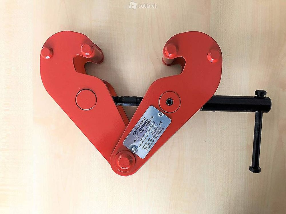 Trägerklemme 1000 kg / 1 t Montageklemme Balkenklemme | Kaufen auf Ricardo