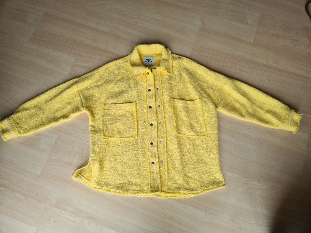 Tweed Shacket von Zara - Grösse M | Kaufen auf Ricardo