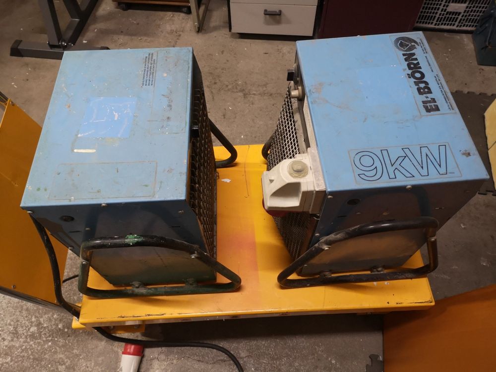Heizlüfter El-Björn 9kW (Gebraucht) in Murten für CHF 99 – nur Abholung auf Ricardo kaufen