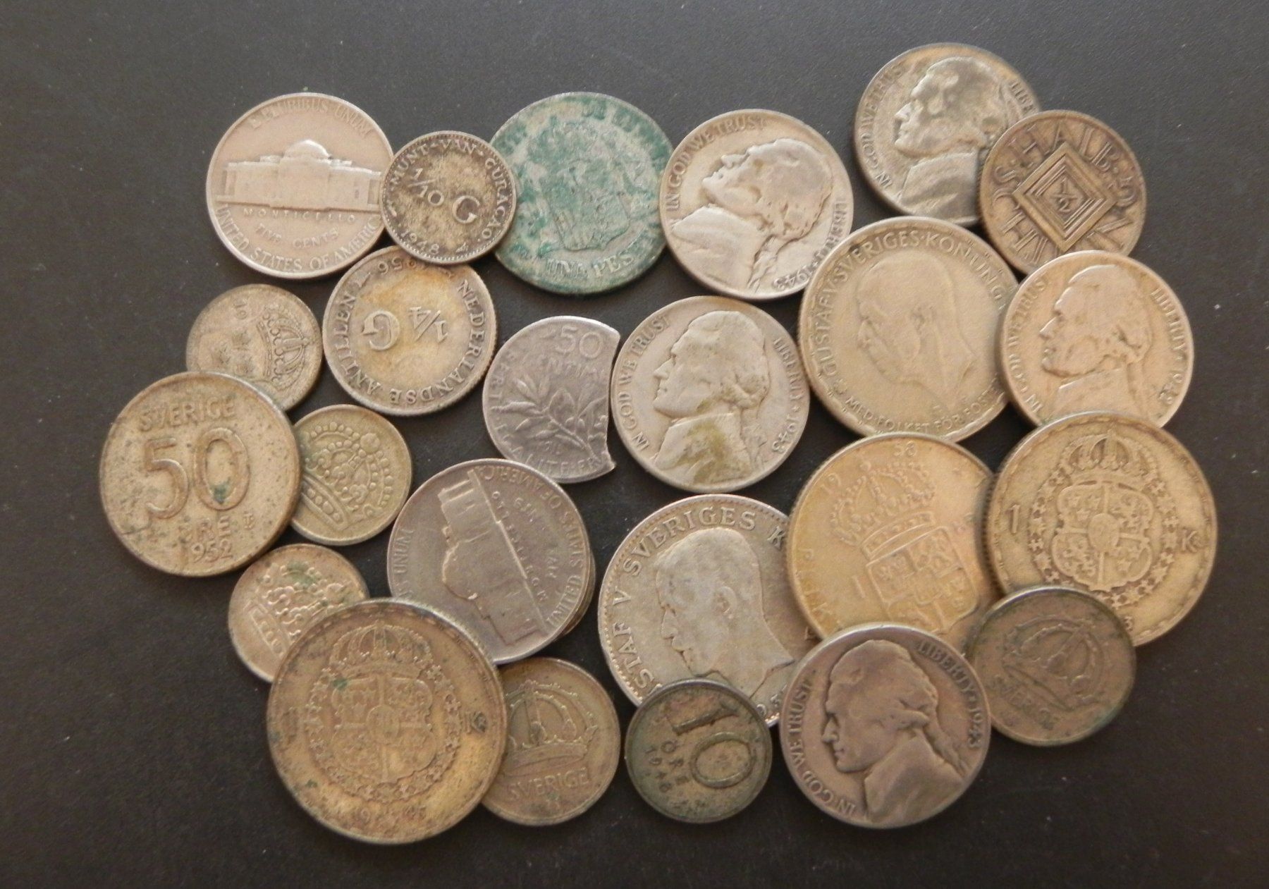 Grosses altes Silber Münzen Lot - Nettogewicht: 103 Gramm (Gebraucht ...