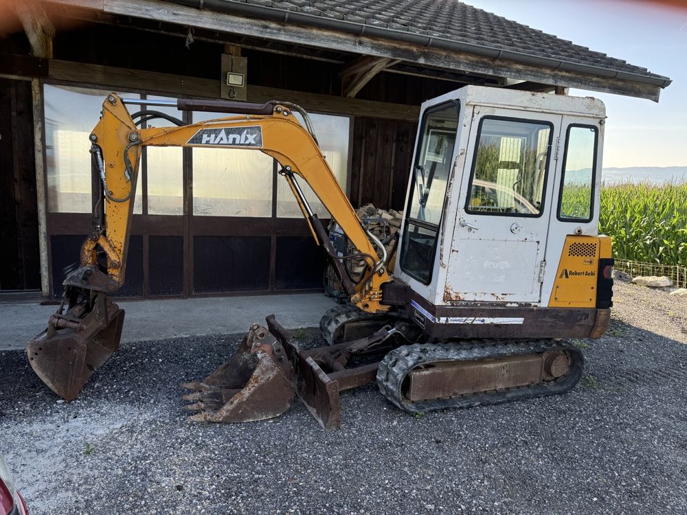 Bagger Hanix 2,7t (Gebraucht) in Oberönz für CHF 10000 – nur Abholung ...