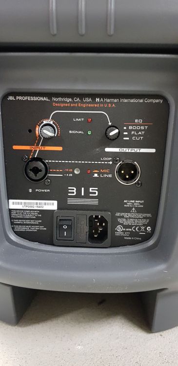 JBL EON 315 | Kaufen auf Ricardo