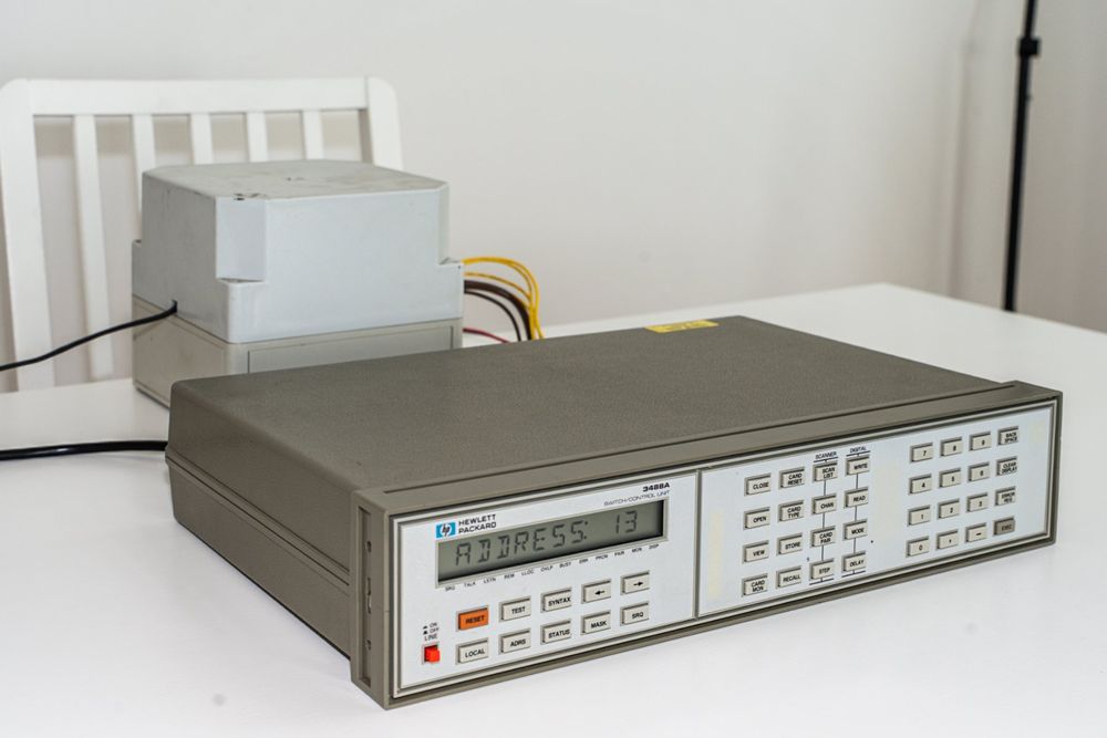 HP 3488A Switch/Control Unit, alt, getestet und funktionstüc (Gebraucht ...