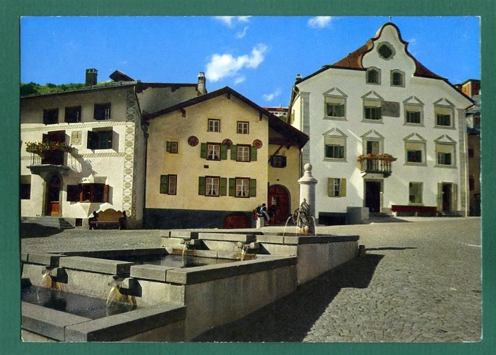 Scuol-Tarasp-Vulpera, Dorfplatz Scuol | Kaufen auf Ricardo