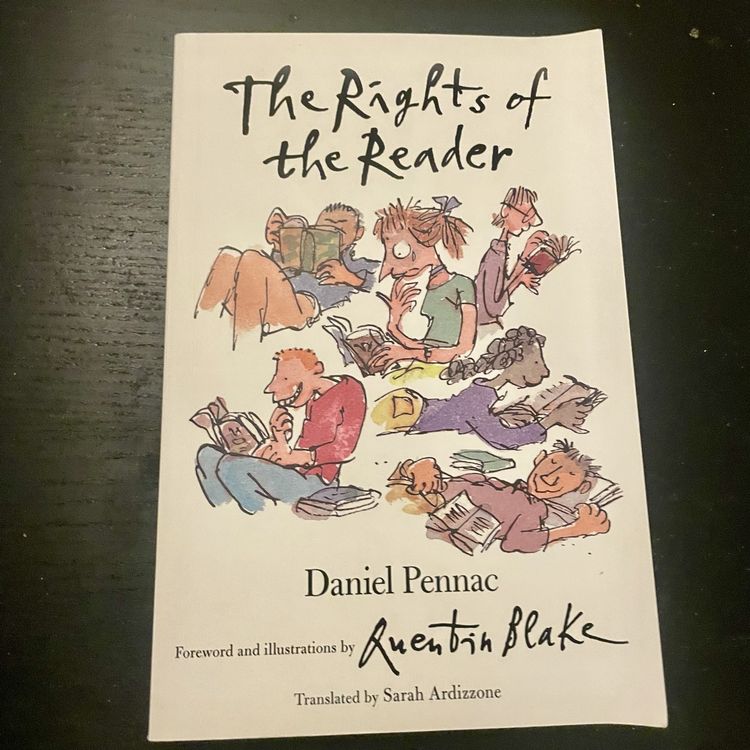 Daniel Pennac: The Rights of the Reader 📚 | Acheter sur Ricardo