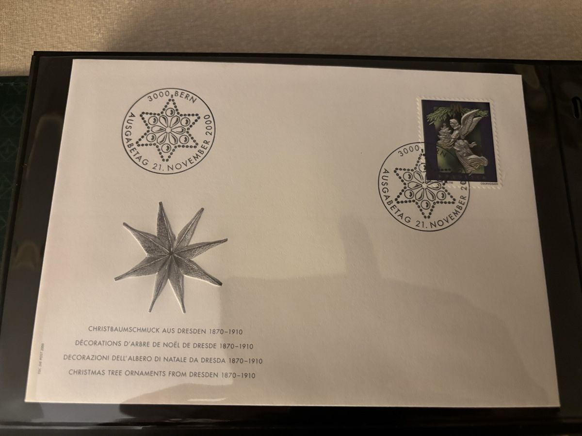 Weihnachten Briefmarke Ersttagsbrief 2000, Bern 3000! (53) (Neu (gemäss ...