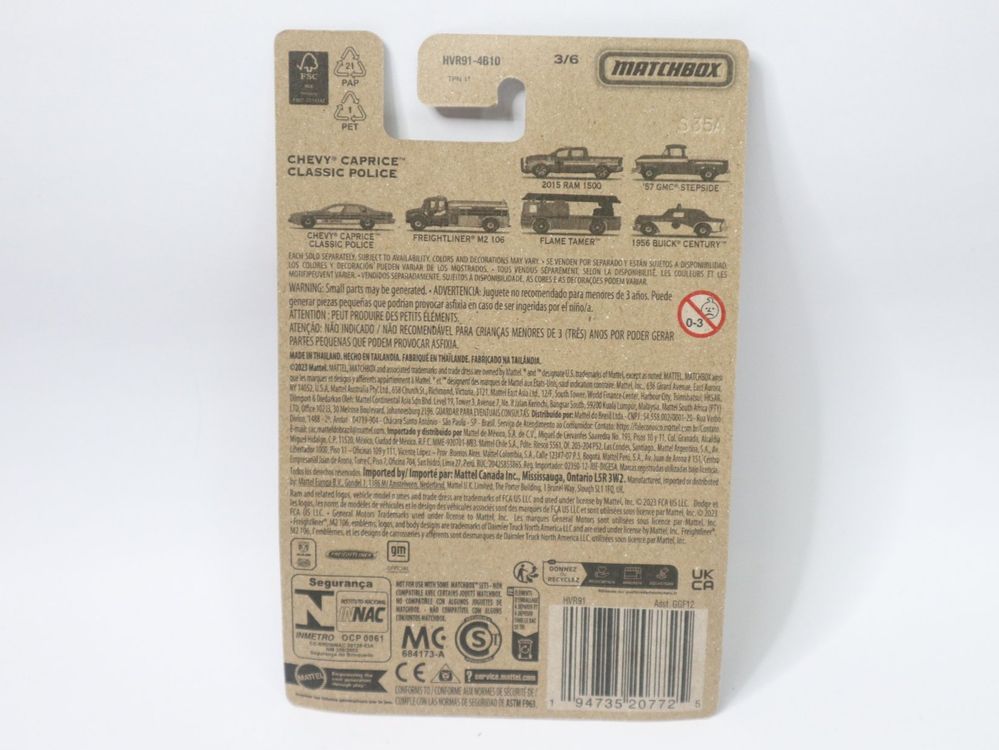 Matchbox 1991 Chevrolet Caprice Classic Fire Chief | Kaufen auf Ricardo