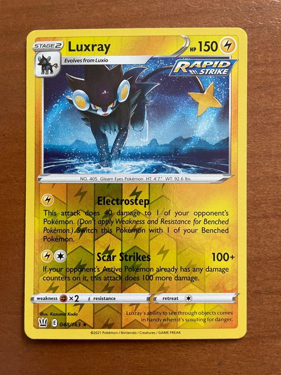 Pokemon Luxray Reverse (Versand gratis) (Neu (gemäss Beschreibung)) in Chur für CHF 0.5 – mit ...