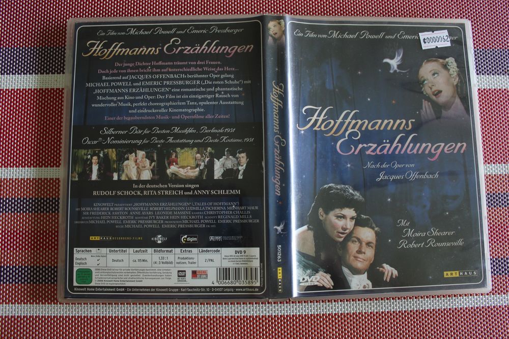 Hoffmanns Erzählungen von Michael Powell, Emeric Pre... |DVD (Gebraucht ...
