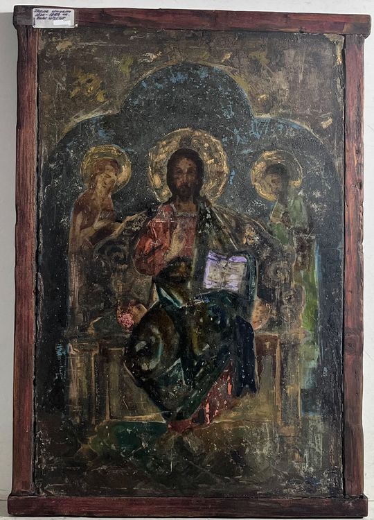 Antike Heilige Ikone Gemälde aus Ungarn (ca. 1820-1850) (Gebraucht) in Root für CHF 94 – mit ...