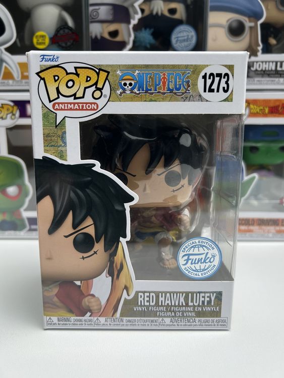Funko POP Animation One Piece Red Hawk Luffy Edition Limitée | Kaufen ...
