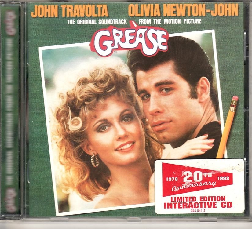 Grease Original Soundtrack From The Motion Picture 20th ann (Gebraucht ...