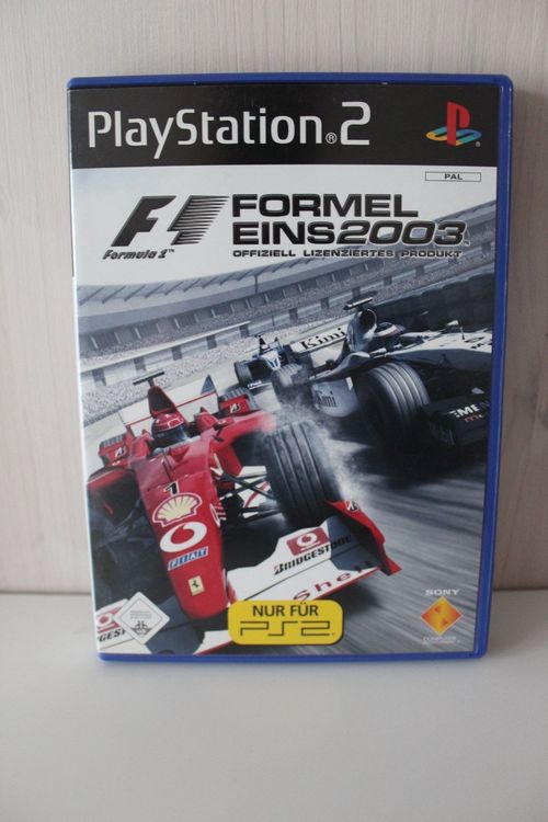Formel Eins 2003 PS2 PlayStation 2 F1 (Gebraucht) in Ebertswil für CHF ...