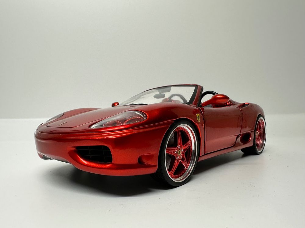Ferrari 360 Modena Spider 1:18, rot, Whips Edition,HotWheels | Kaufen ...