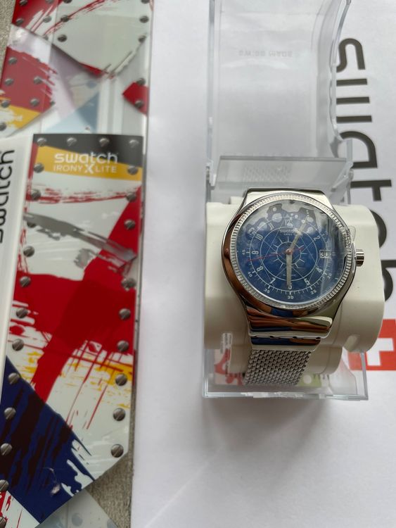 Swatch Uhr Automatic Sistem51 Blue Pilot Milanese (Neu und ...