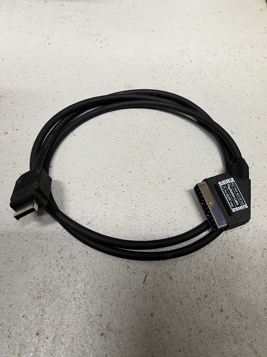 Playstation RGB Scart Kabel (Retro-Access) (Gebraucht) in Thalheim für ...