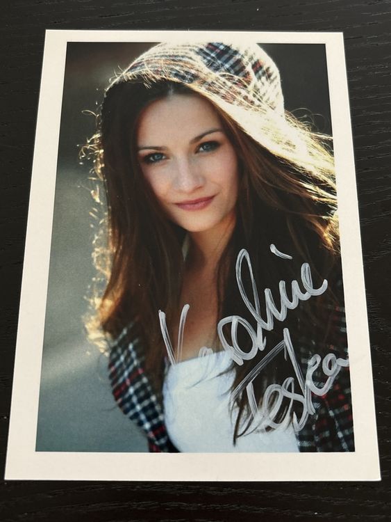 Signiertes Foto Karoline Teska (Gebraucht) in Uetendorf für CHF 5 – mit ...