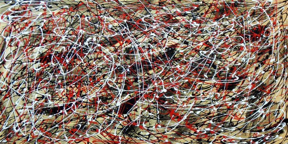 Homage of Pollock - Number 1 (Neu (gemäss Beschreibung)) in Larnaca für ...