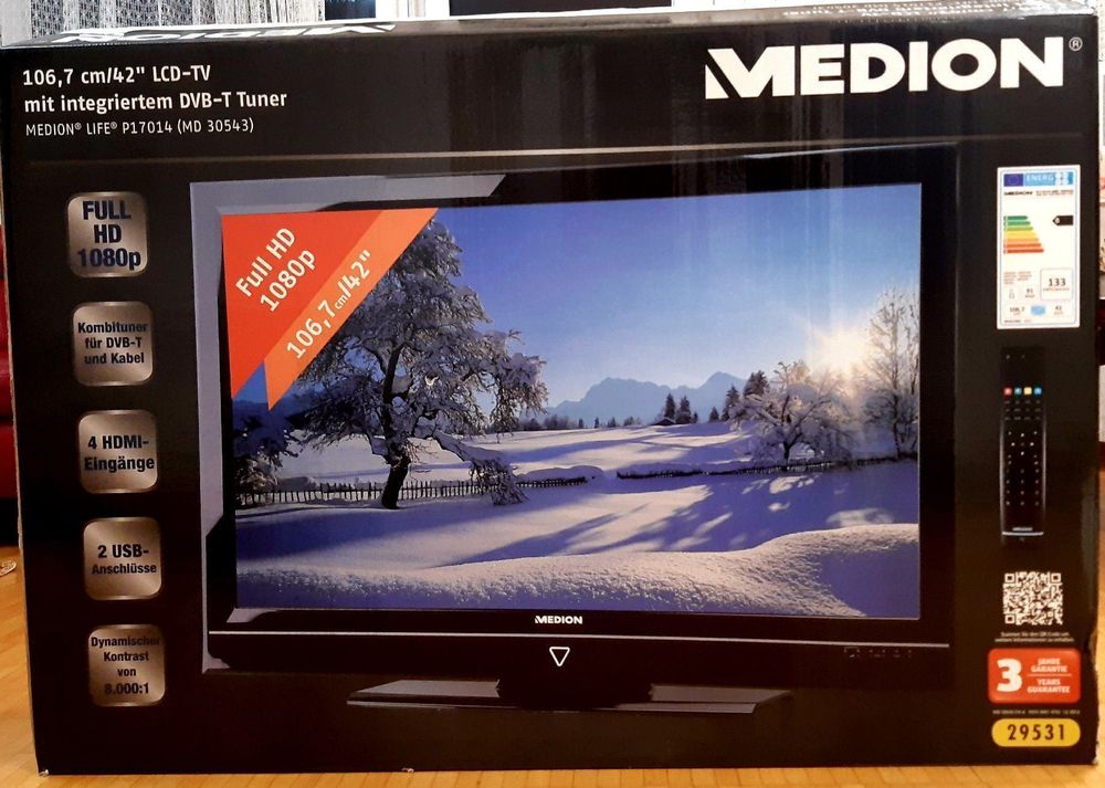 Medion LCD TV 107 cm. (Gebraucht) in Zürich für CHF 50 – nur Abholung ...