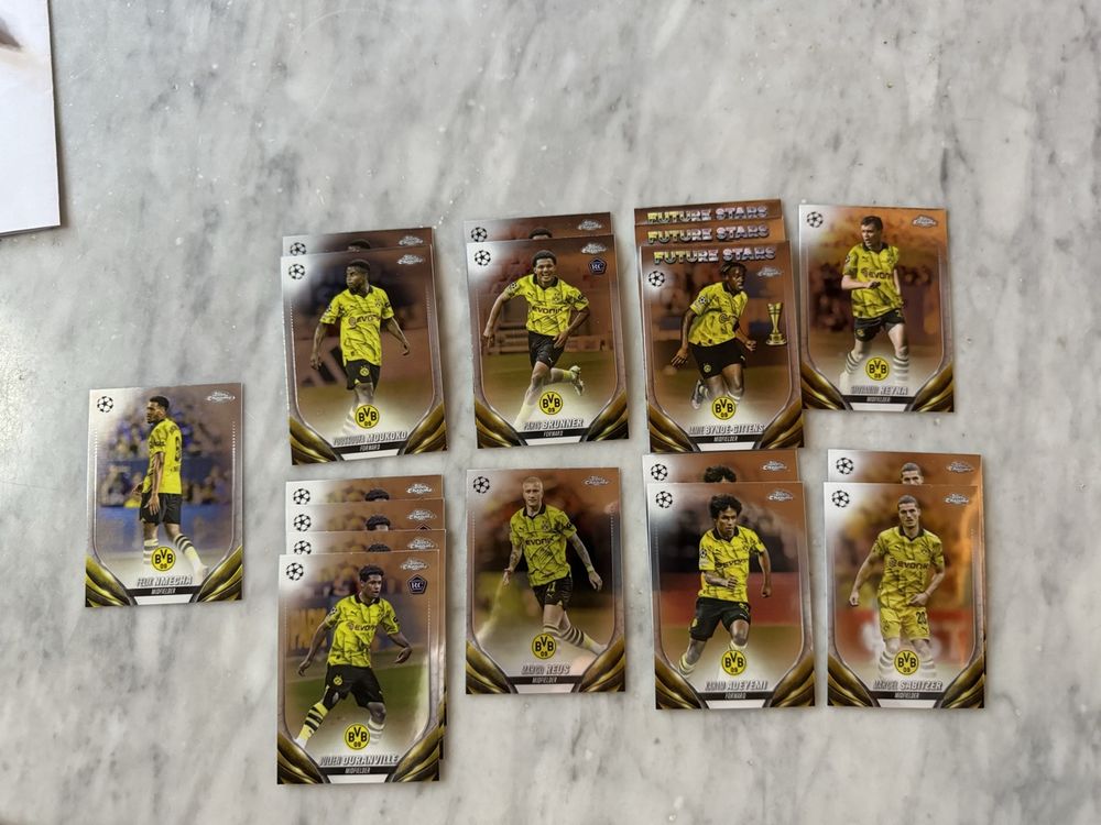 2023-24 Topps Chrome UCC BVB Lot mit 18 Karten ab 1.- (D'occasion) à ...