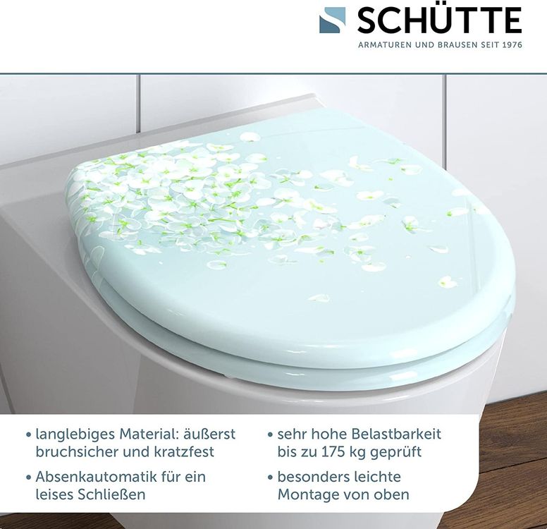 Design WC-Sitz mit Absenkautomatik und Schnellentriegelung (Neu (gemäss Beschreibung)) in ...