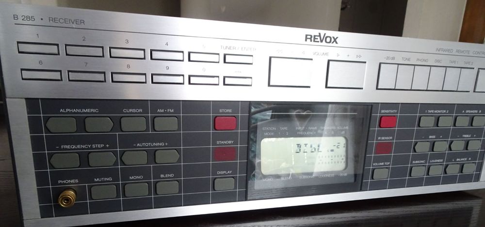 Revox B285 B-285 Receiver mit Fernbedienung B205, Defekt | Kaufen auf ...
