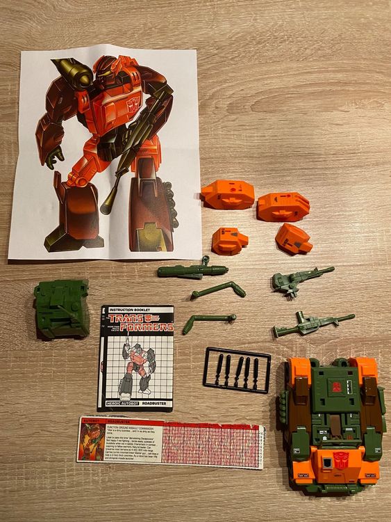 Transformers G1 Roadbuster 1985 Figur | Kaufen auf Ricardo