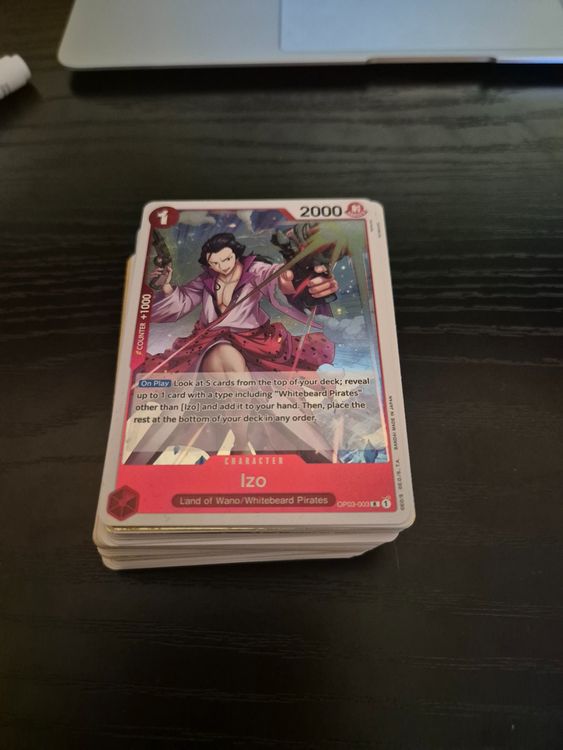 Carte One Piece EN OP03 R, UC and C (Neu (gemäss Beschreibung)) in Fontaines-sur-Grandson für ...