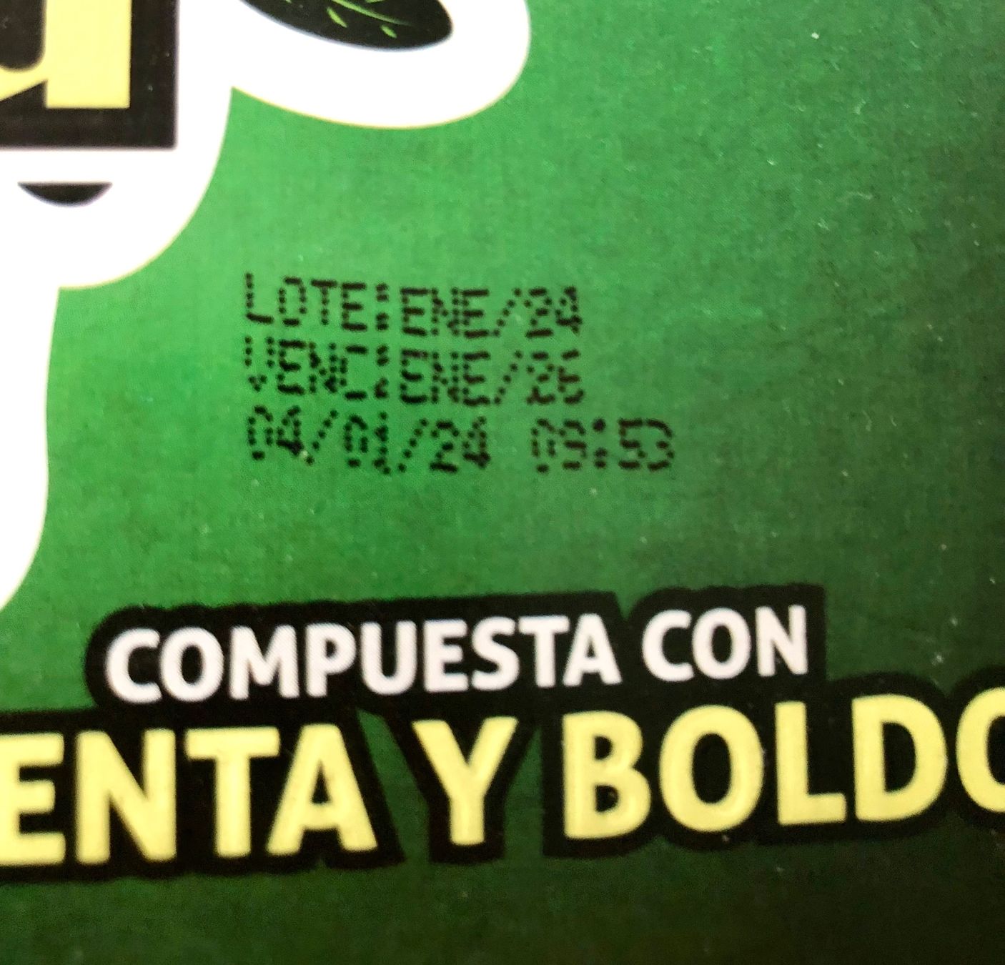 Yerba Mate Che Ra'a Menta Boldo 0.5kg (1/2026) (Neu und ...