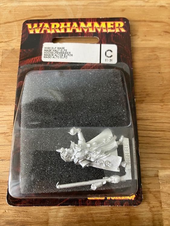 WARHAMMER FANTASY Hochelfen Magier der Hochelfen *RAR* (Gebraucht) in ...