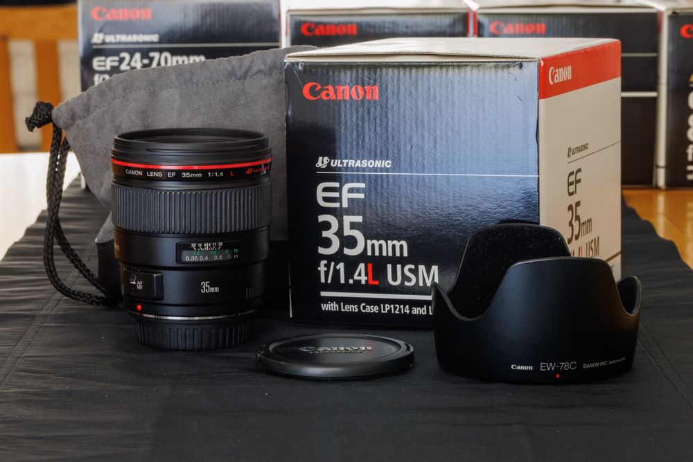 Canon EF 35mm f/1.4L USM (Gebraucht) in Viganello für CHF 780 – mit Lieferung auf Ricardo kaufen