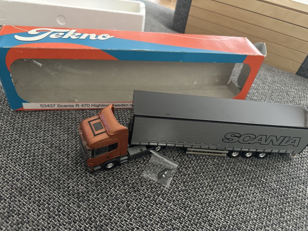 Tekno Tekno Scania R470 mit Auflieger guter Zustand ab 39.- (Gebraucht ...