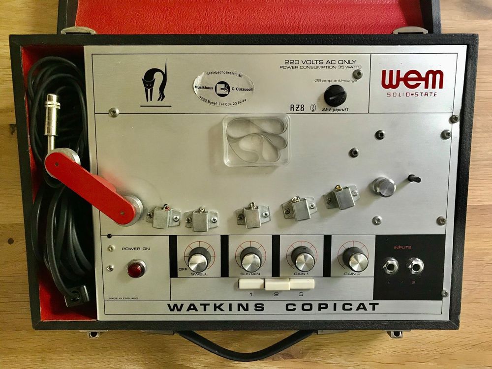 Vintage Tape Echo Wem Watkins Copycat (D'occasion) à Gipf-Oberfrick ...