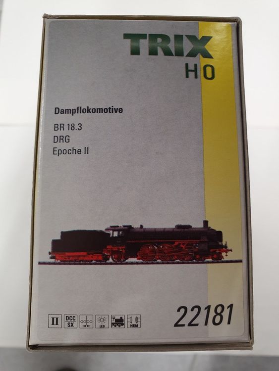 Trix 22181 DRG BR 18327 Epoche II (Neu und originalverpackt) in ...