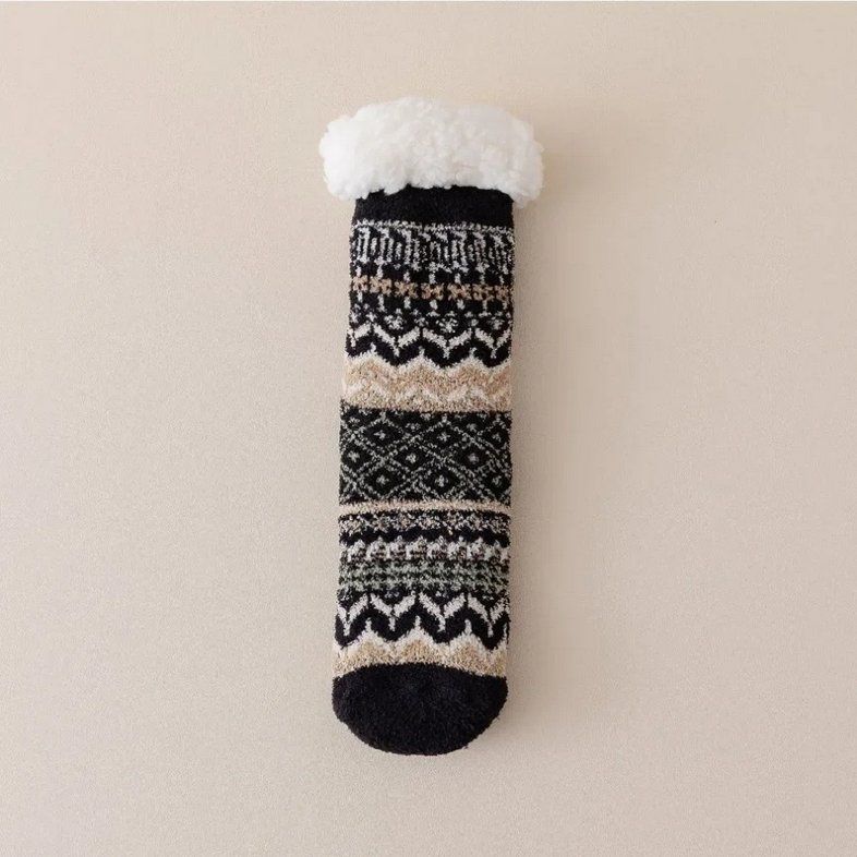 Retro-style wool-lined socks (3 paar) - Chaussettes doublée (Neu und ...