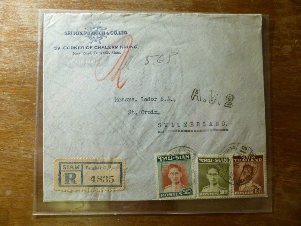 Thailand Brief (Gebraucht) in Pfäffikon ZH für CHF 10 – mit Lieferung auf Ricardo kaufen