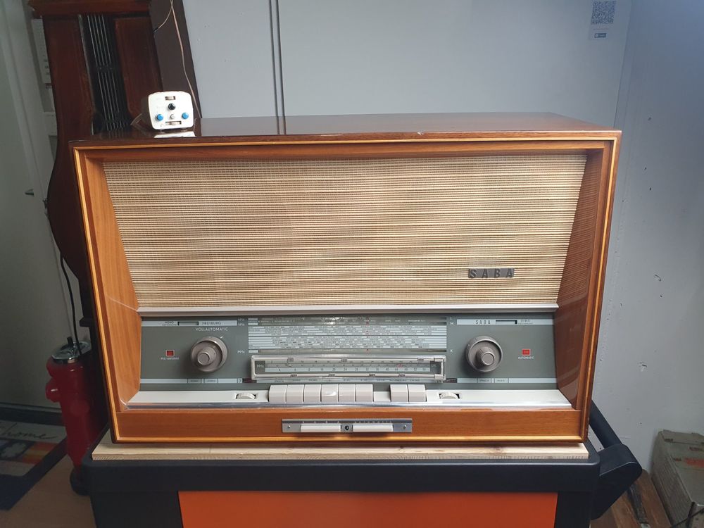 Röhrenradio Saba Freiburg Vollautomatic 14 - Fernbedienung | Acheter ...