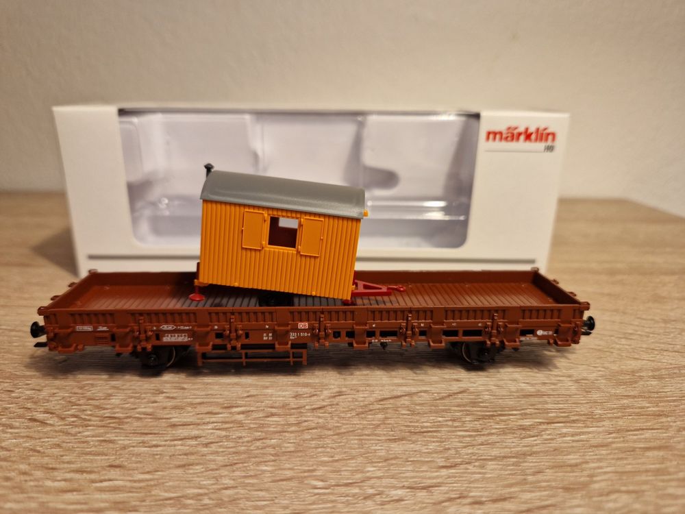 Märklin 00753-18 Rungenwagen mit Wiking H0 OVP NEU | Kaufen auf Ricardo