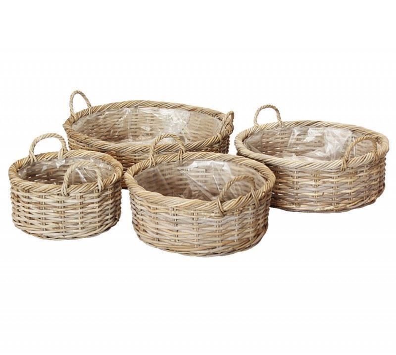 400231 - 4er Set Körbe mit Griff Marathi | Kaufen auf Ricardo