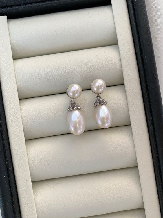 Perlen Ohrringe/ Süsswasserperlen echte (Neu und originalverpackt) in Sarnen für CHF 65 – mit ...