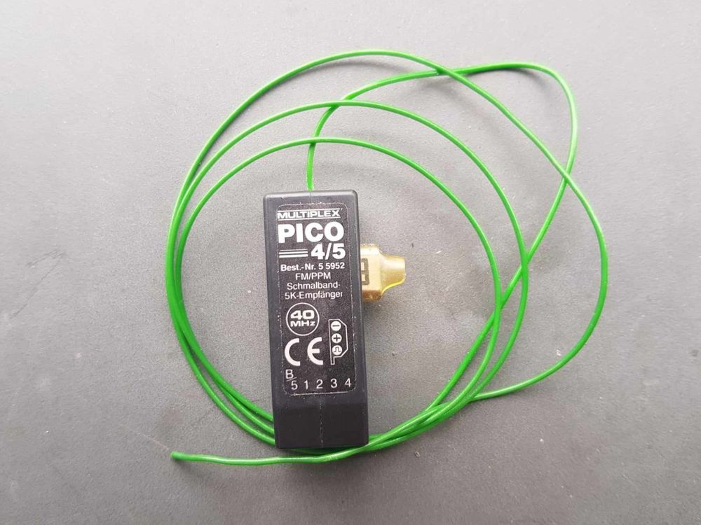 Multiplex Pico 4/5 Schmalbandempfänger 40MHz (4) (Gebraucht) in ...