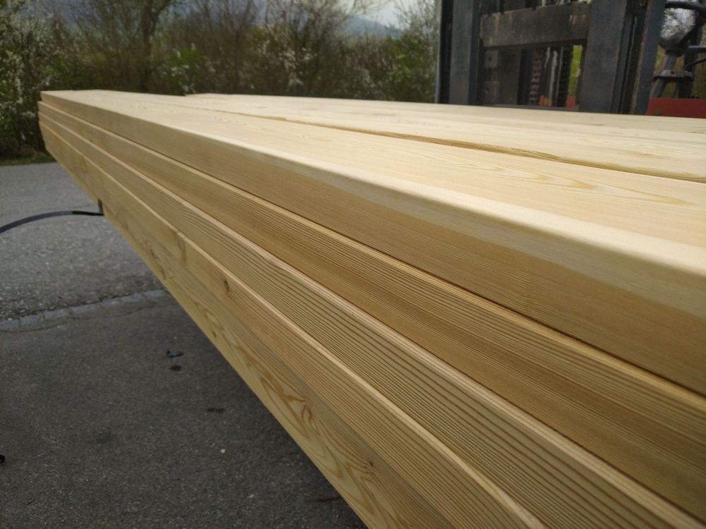 Geländer Handlauf Lärche 145mm/45mm/6m Terrasse XXL EXTRA (Neu und ...