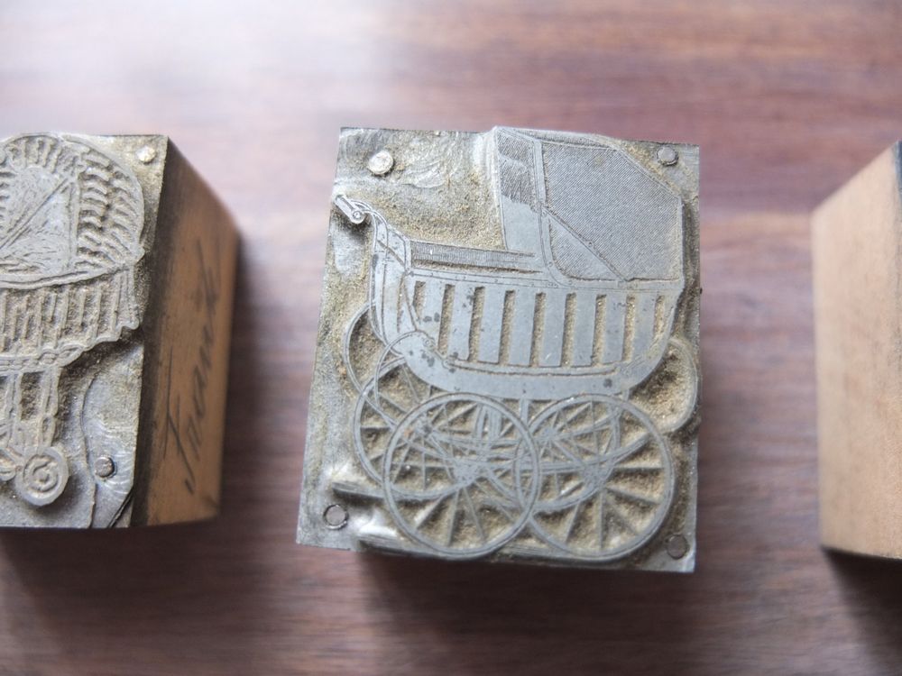 antike Stempel Druckstempel versch. Motive 7 Stk (D'occasion) à St ...