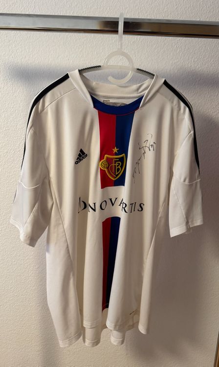 FC Basel Adidas Trikot signiert Degen Brüder XXL (Gebraucht) in ...