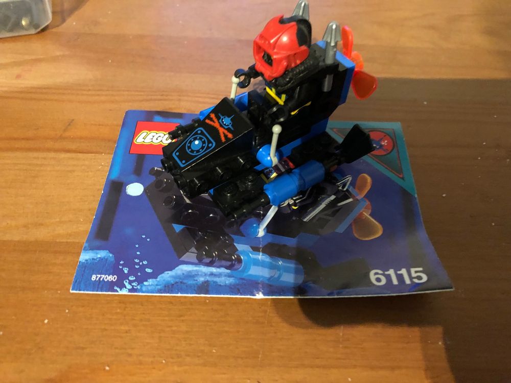 Lego 6115 Shark Scout mit Minifigur und Anleitung | Kaufen auf Ricardo