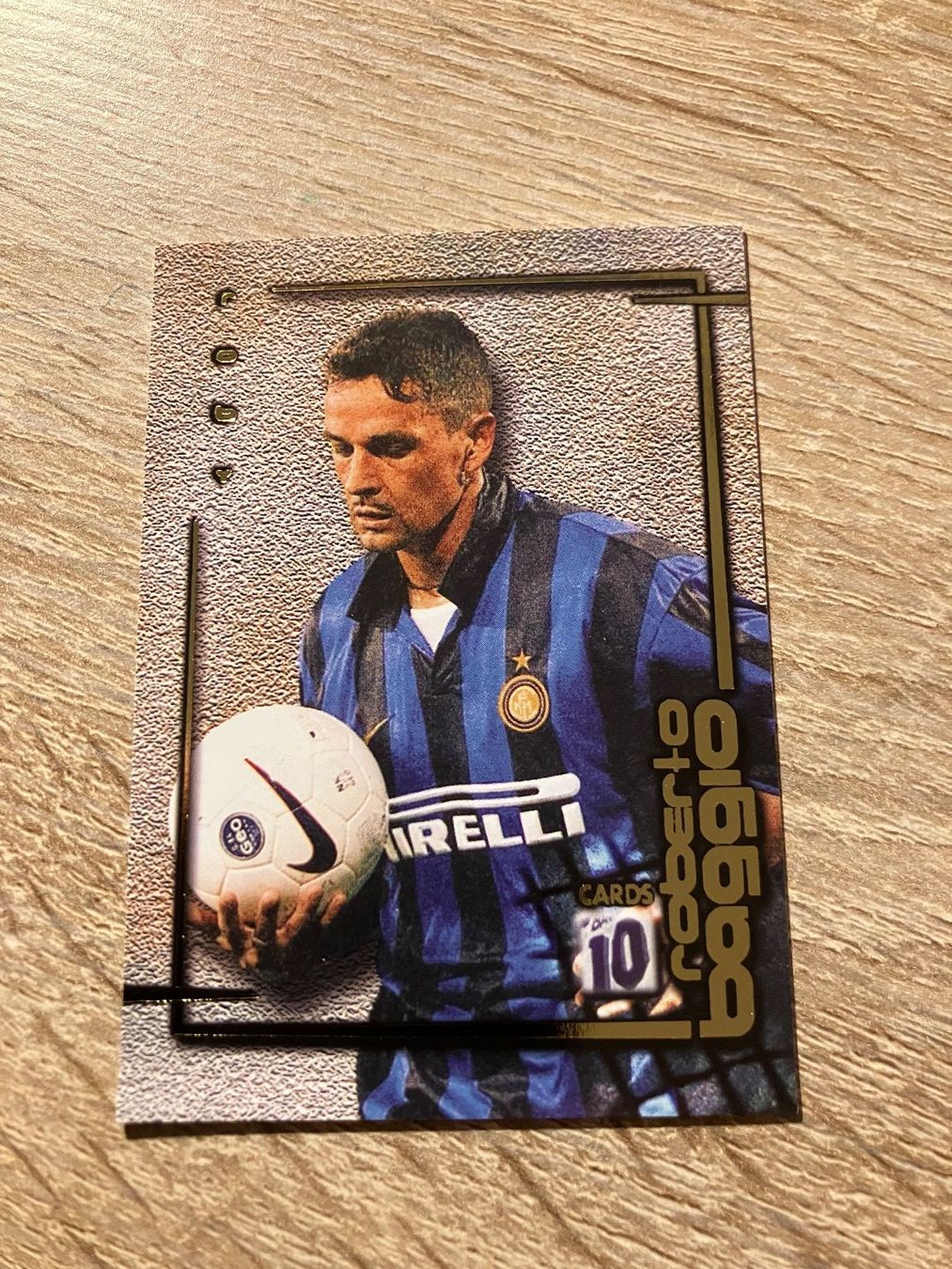 Panini Card Roberto Baggio 1999 Limited Edition FC Inter 39 (Neu ...