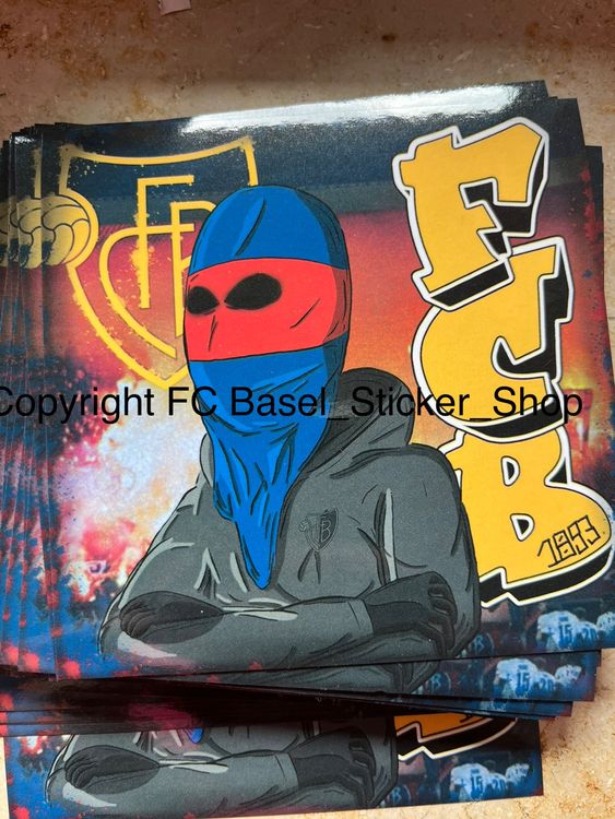 FC Basel Sticker (Neu und originalverpackt) in für CHF 13 – mit ...