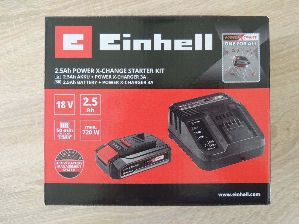 Einhell PXC Starter Kit 18V 2,5Ah Power X-Change *NEU* | Kaufen auf Ricardo