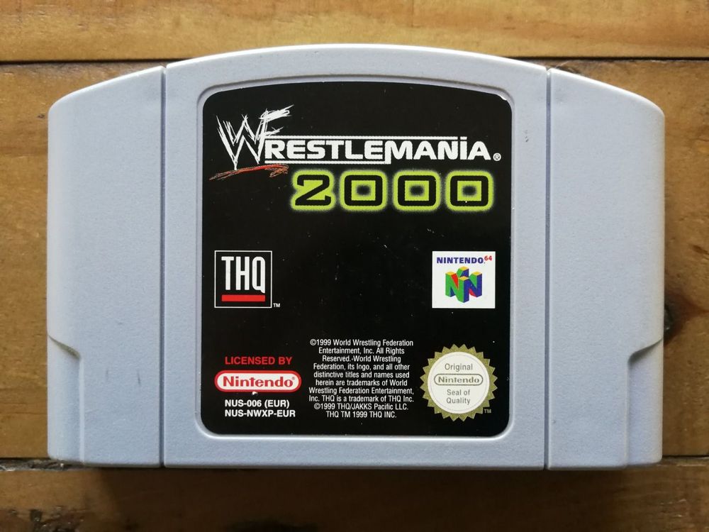 WWF Wrestlemania 2000 | Nintendo 64 (Gebraucht) in Reiden für CHF 5.1 ...