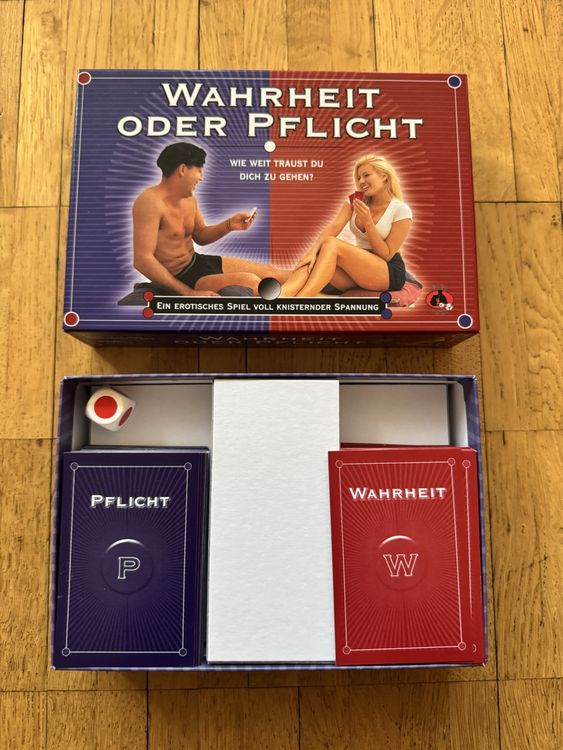 Erotisches Wahrheit oder Pflicht Spiel für Paare 18+ 🔥💋🎲 (Neu und originalverpackt) in Bern für ...